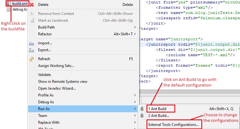 10b Advanced Webdriver Generating Junit Report Java
